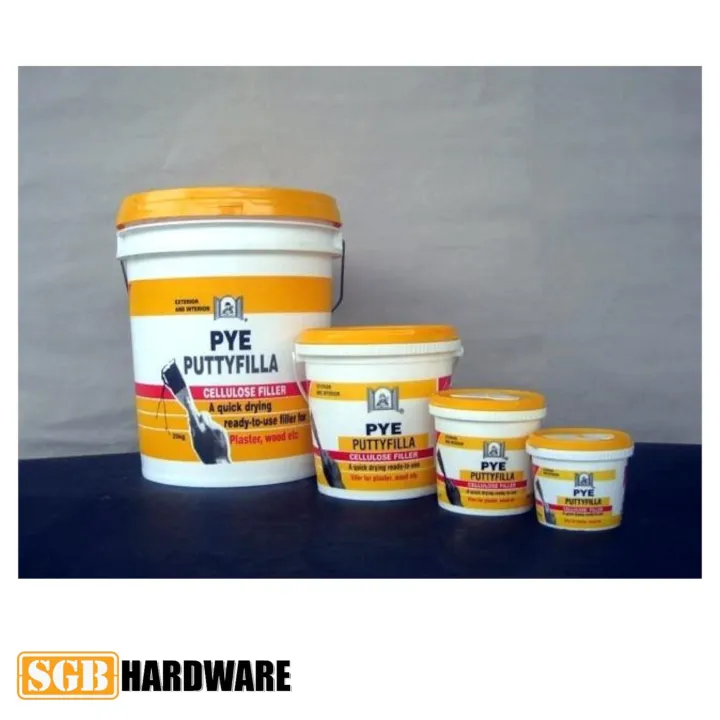PYE PuttyFilla - Ready Mixed Acrylic Based Filler - 25kg | Lazada