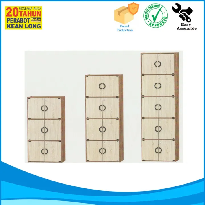EL Almari Berpintu + Berkunci / Storage Cabinet with Lock / Almari ...