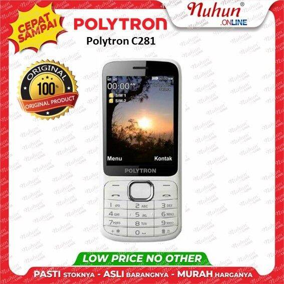 Polytron C281 Handphone | Lazada Indonesia