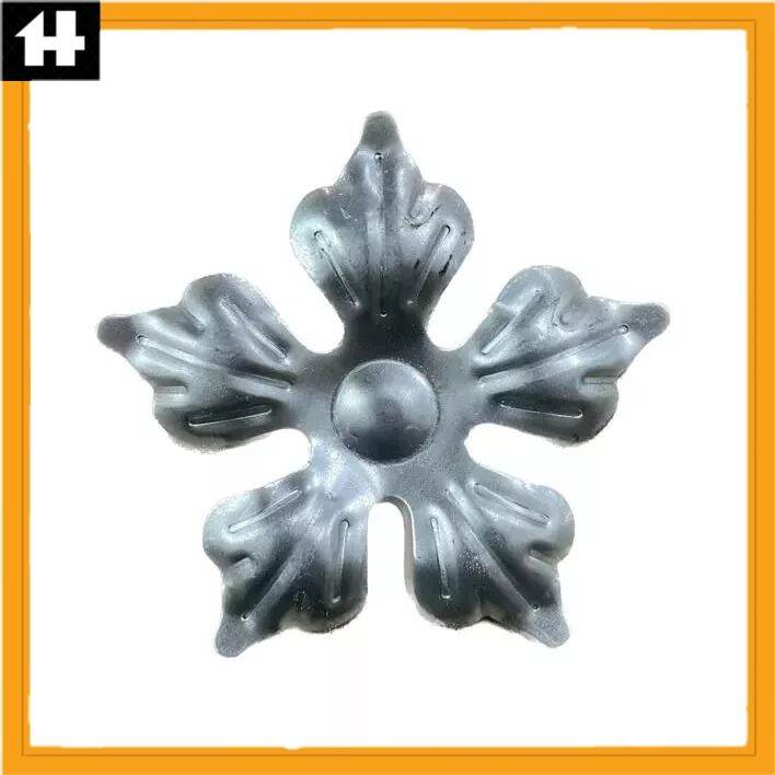 METAL WELDING FLOWER / FIVE ROSE WELDING / BUNGA PAGAR / DAUN PAGAR ...