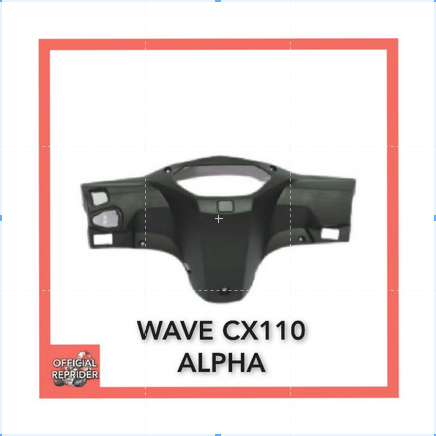 METER COVER BLACK HONDA WAVE100R WAVE CX110 ALPHA | Lazada