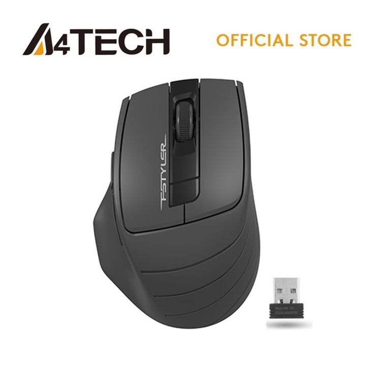 A4Tech Fstyler FG30s 1200-2000 DPI USB Receiver 2.4GHz Wireless Mouse ...