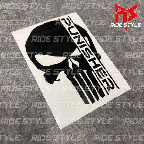 PUNISHER Car Sticker 4x4 Sticker Bumper Windscreen Side Door Car Decal ...