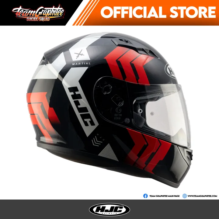 HJC CS 15 MARTIAL MC1 FULL FACE SINGLE VISOR | Lazada PH