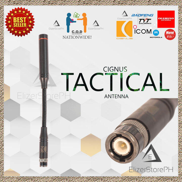 CIGNUS TACTICAL ANTENNA (SMA-MALE) | Lazada PH