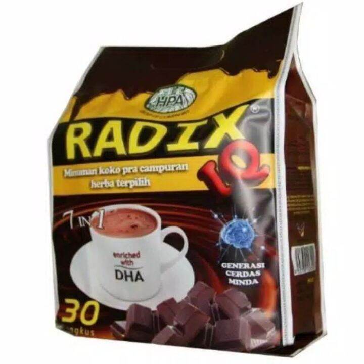 Koko Choco Radix IQ 30 Sachet Hpa Malaysia Original | Lazada Indonesia