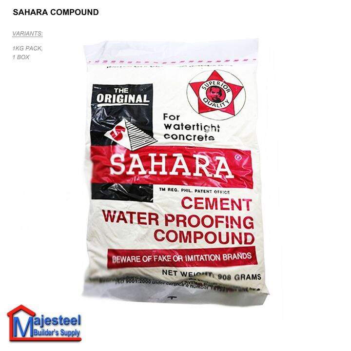 Sahara 908G Waterproofing Cement Compound for Watertight Concrete, Deck ...