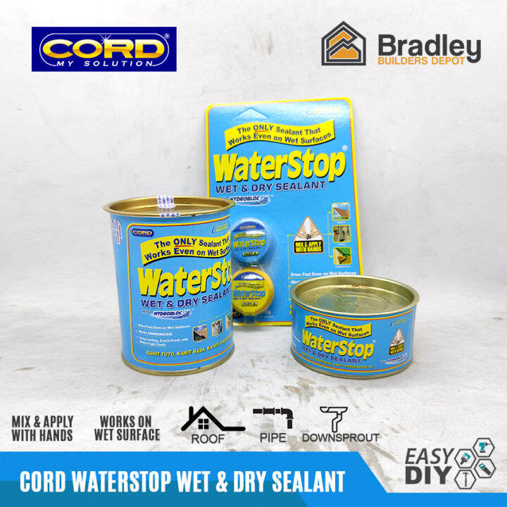 Cord Waterstop Wet and Dry Sealant Instant Repair | Lazada PH