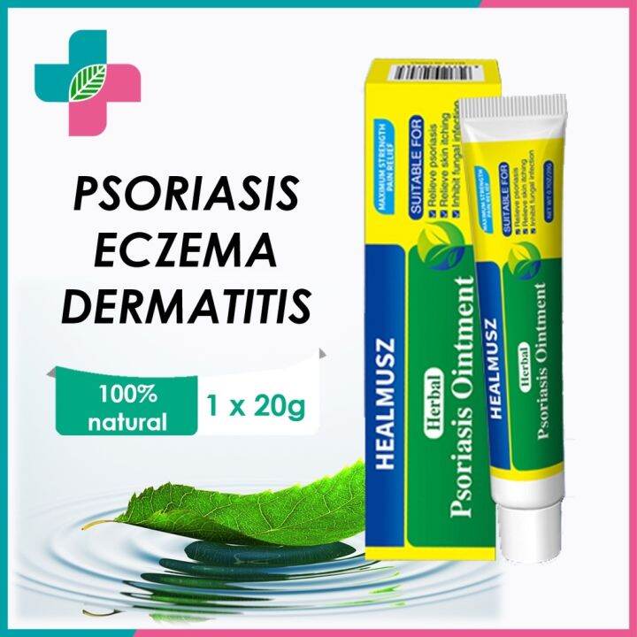 Psoriasis Cream 20g Dermatitis Eczema Cream No Steroid Antipruritic