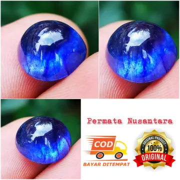 Batu Blue Safir Asli Dan Palsu