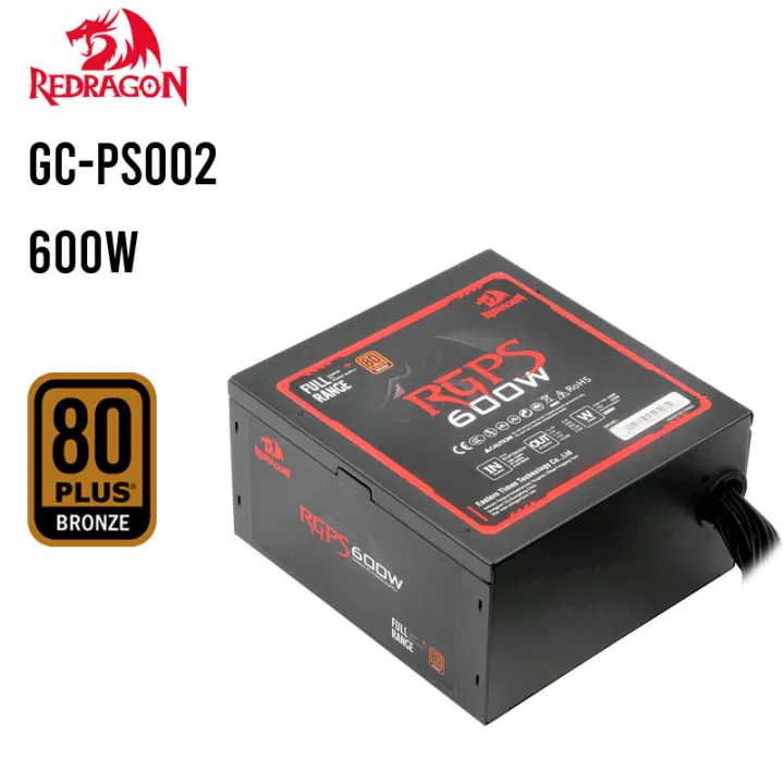 Redragon RGPS GC-PS002 600W Gaming PC Power Supply | Lazada PH