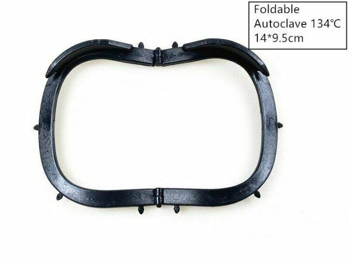 Dental Endo Frame Rubber Dam Sheets Carbon Fibre Contrast Foldable SS ...