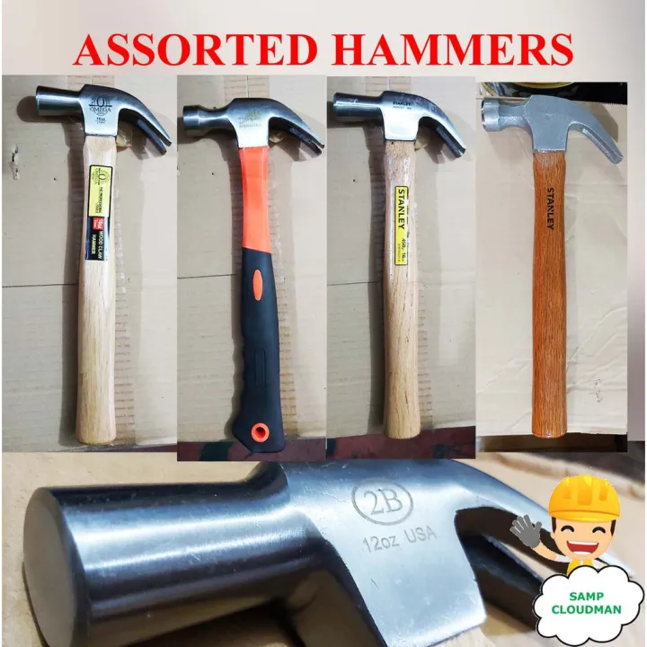 stanley tools set original promo Assorted Hammers Heavy Duty or Regular ...