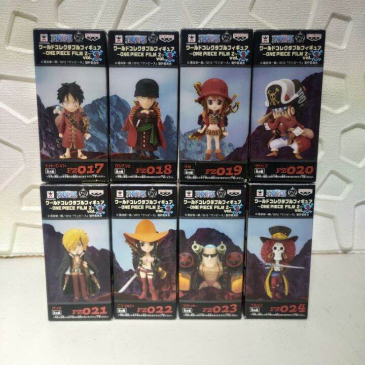 BANPRESTO ~ WCF One Piece Film Z vol.3 Strawhat Crew Set | Lazada PH