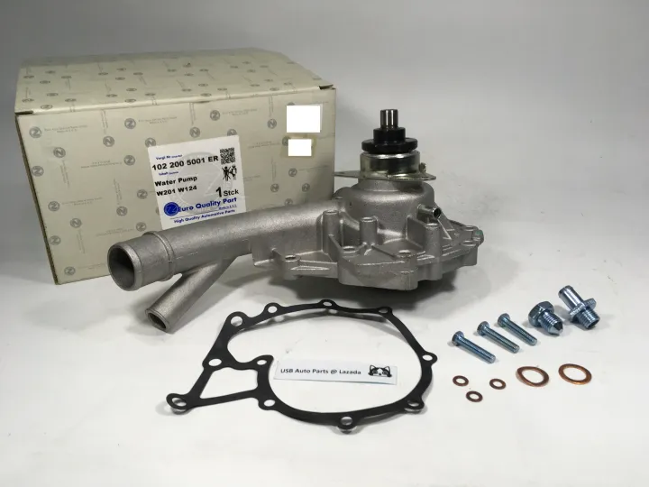 MERCEDES 190E W201 W124 WATER PUMP 102 200 5001 EURO | Lazada
