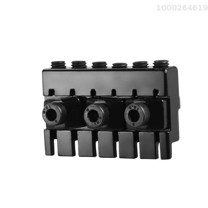 [ammoon]6-string Headless Electric Guitar String Locking Nut Set with 2 ...