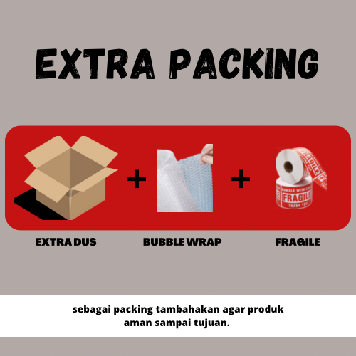 EXTRA PACKING DUS + BUBBLE WRAP + FRAGILE PACKING TAMBAHAN - | Lazada ...