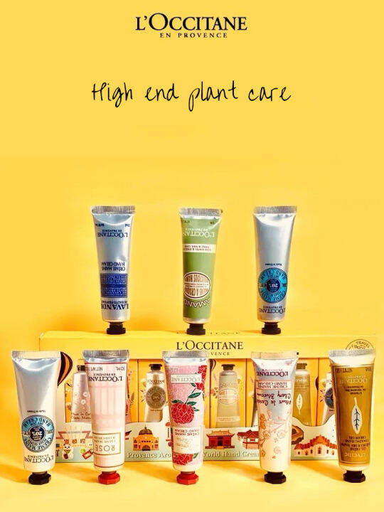 L'Occitane High end Hand Care Family Seven Flavor Hand Cream, 8 packs ...