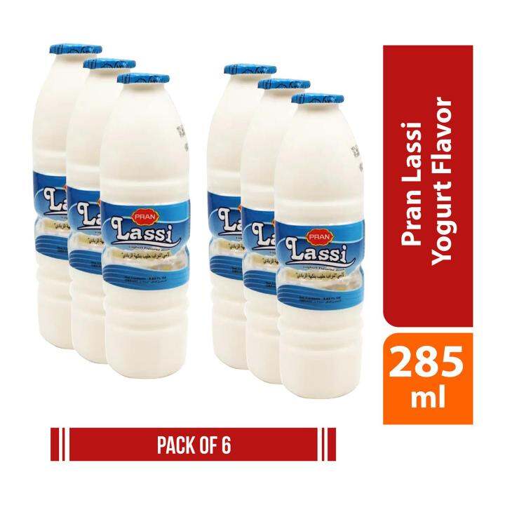Pran Lassi Yogurt Flavor (Pack Of 6) | Lazada Singapore