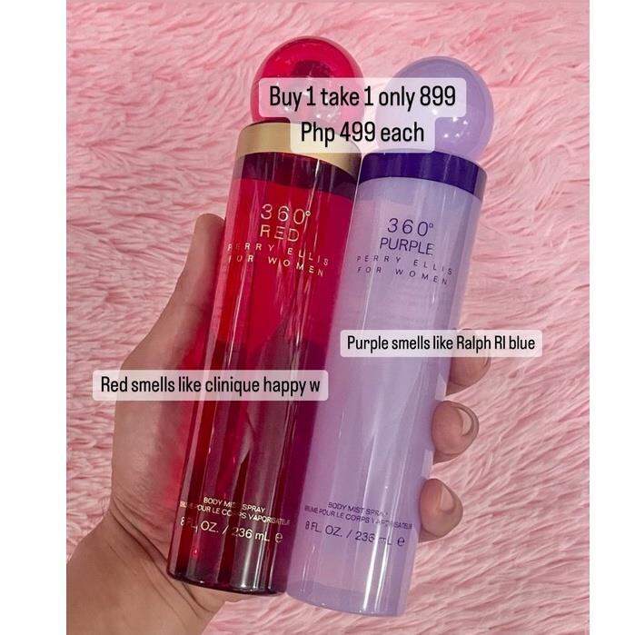 Perry Ellis 360° fragrance mist for women 236ml | Lazada PH