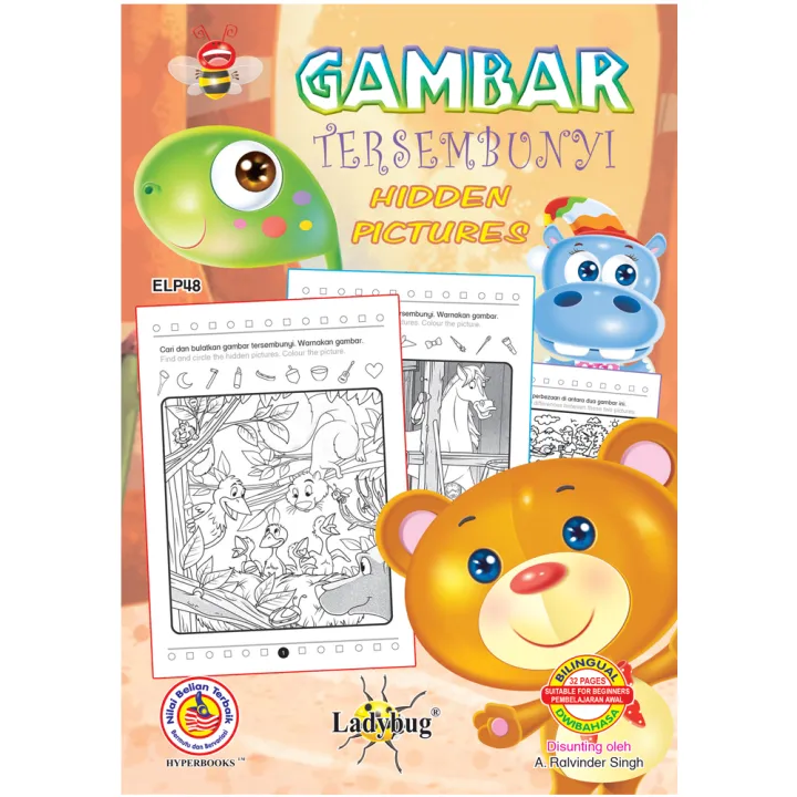 Gambar Tersembunyi Hidden Pictures ELP 48 | Lazada