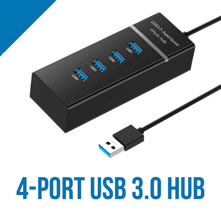 4 Ports 3.0 USB HUB Splitter High Speed Multi Splitter USB Adapter Expander Cable | Lazada PH