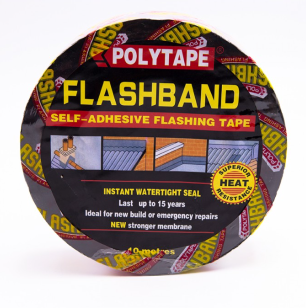 [HW] Flashband Self Adhesive Tape Waterproof Sealant Roof and Gutters 5cm Width x 10m Length ...