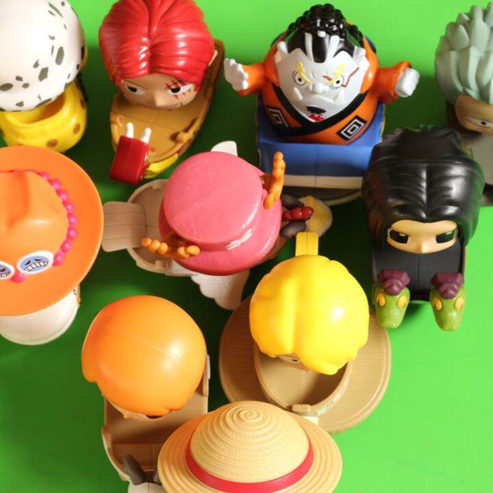 2014 McDonald's Toys, McDonald's Happy Meal series toys. doll, Lufei, Sanji, Nami, Ace. | Lazada PH