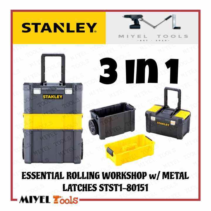 STANLEY Rolling Workshop w/ Metal Latches STST1-80151 | Lazada PH