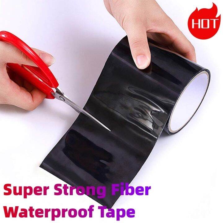 1.5m Super Strong Fiber Waterproof Tape Stop Leak Seal Repair Tape ...
