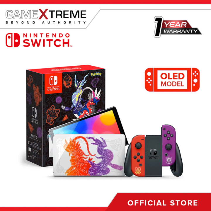 Nintendo Switch Console Oled Console Pokémon Scarlet & Violet Edition ...