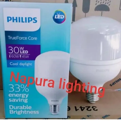 Lampu LED Philips 30 Watt Putih / LED TrueForce Core 30W CDL | Lazada ...