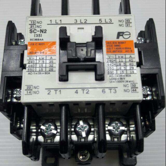 FUJI MAGNETIC CONTACTOR SC-N2 | Lazada PH