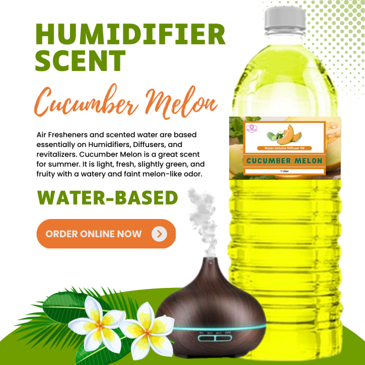 "CUCUMBER MELON" Water-based Humidifier Scented Air Freshener 1L by ...