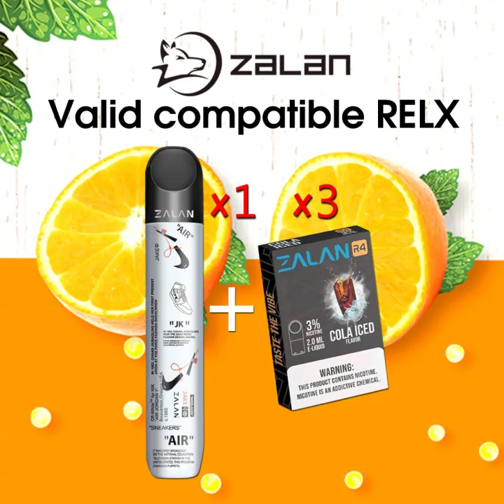 Vaper smoke full set 2022 free juice charger ( 1device+3pod )ZALAN ...