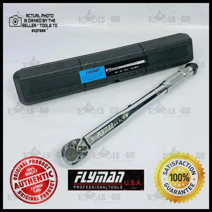 Flyman usa torque wrench 3/8 drive | Lazada PH