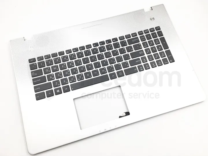KEYBOARD ASUS คีย์บอร์ด ASUS N76 N76VJ N76VM N76VZ ไทย อังกฤษ พร้อมบอดี ...