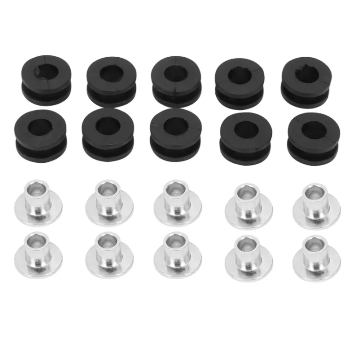 10pcs Motorcycle Rubber Grommets For Honda For Yamaha For Suzuki For ...