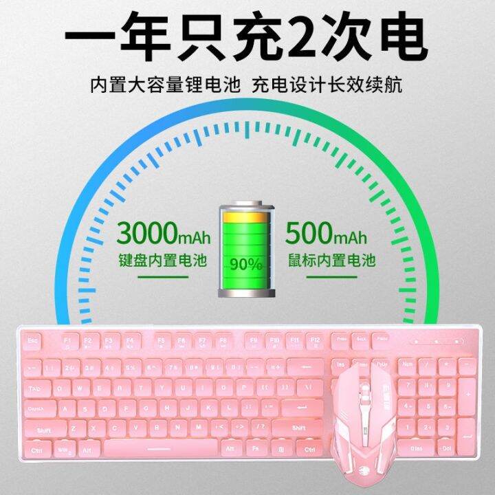 keyboard mechanical keyboard keyboard and mouse set wireless keyboard ...
