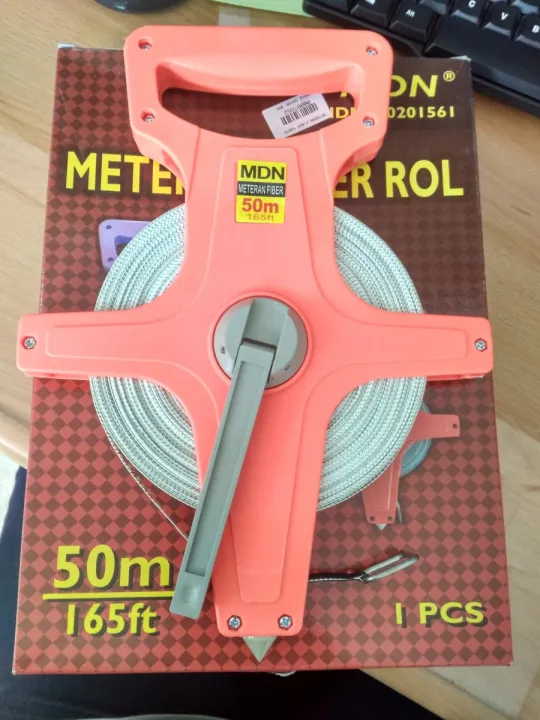 METERAN FIBER ROL 50M MDN | Lazada Indonesia