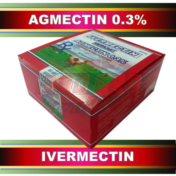 AGMECTIN 0.3% granulated powder 5 grams for dogs, cats and farm animals ...