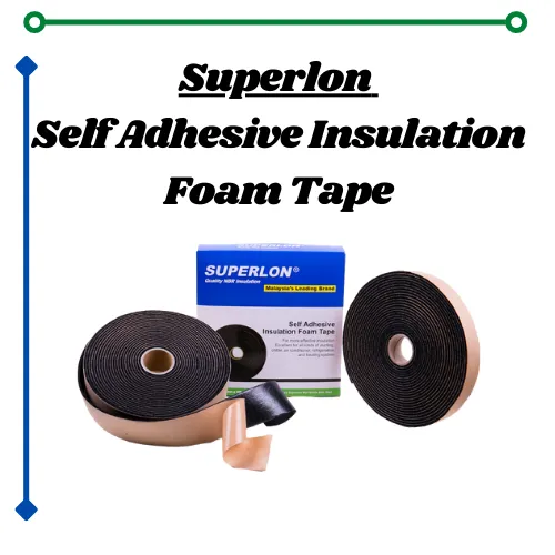 SUPERLON Insulation Tape/ Foam Tape/ Self Adhesive (Size : 3mm x 48mm x ...