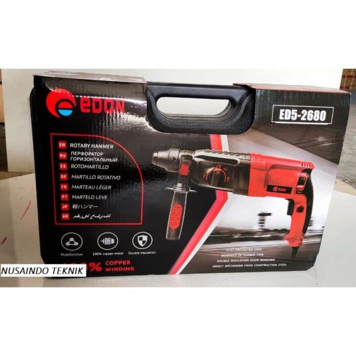 Mesin bobok tembok beton EDON ED5-2680 Mesin bor hammer Rotary Hammer ...