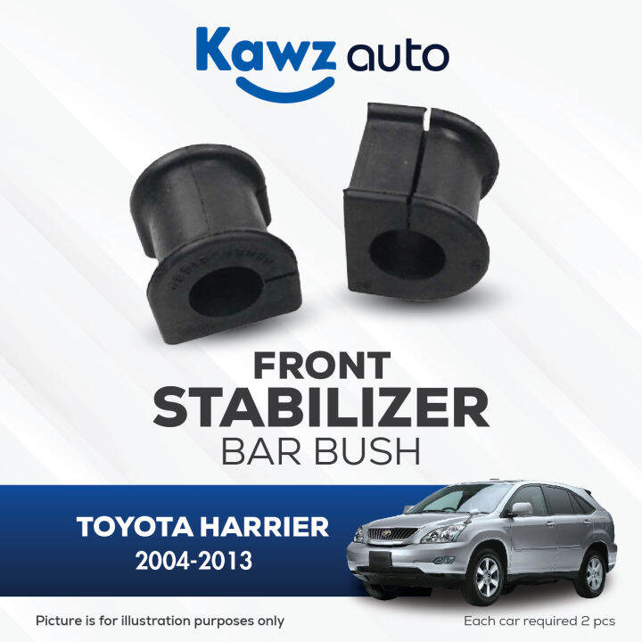 KAWZ TOYOTA HARRIER (2004 - 2013) FRONT STABILIZER BAR BUSH 23MM ...