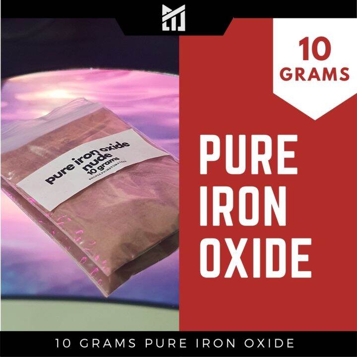 SAMPLER Pure Iron Oxide Powder 10grams for Cosmetics | Lazada PH