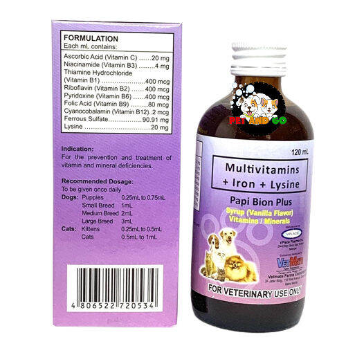 Papi Bion Plus B-Complex 120mL | Lazada PH
