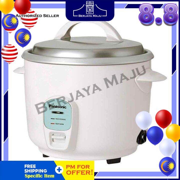 Panasonic 2.8L Rice Cooker SR-E28ASKN (Sky Blue) | Lazada