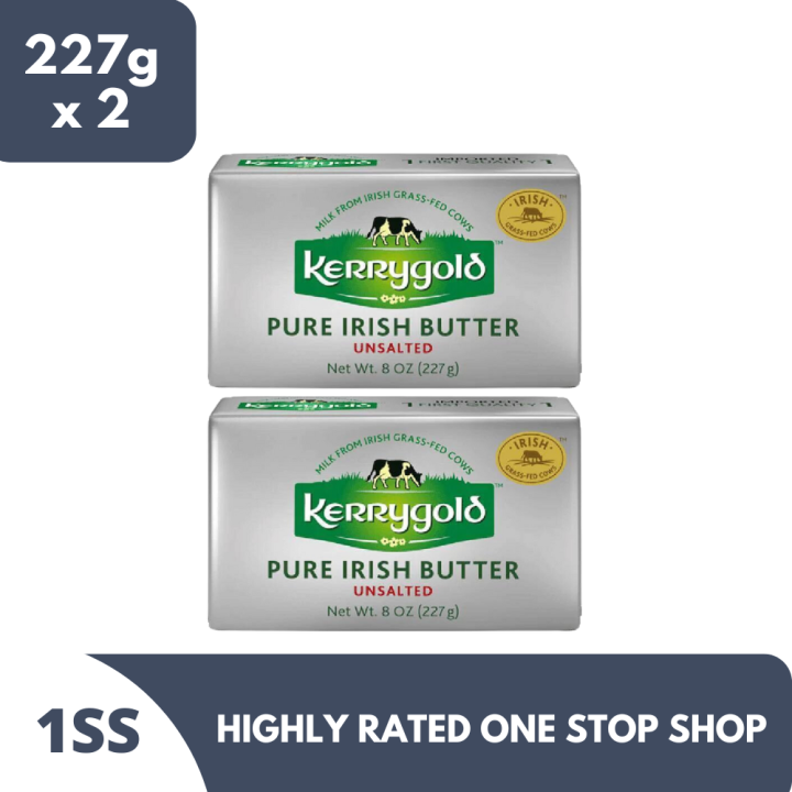 Kerrygold Pure Irish Butter, Unsalted 227g x 2 | Lazada PH