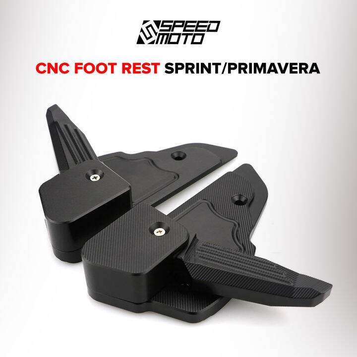 VESPA PRIMAVERA 150CC VESPA SPRINT 150 CNC ALLOY FOOT REST / FOOT STEP ...