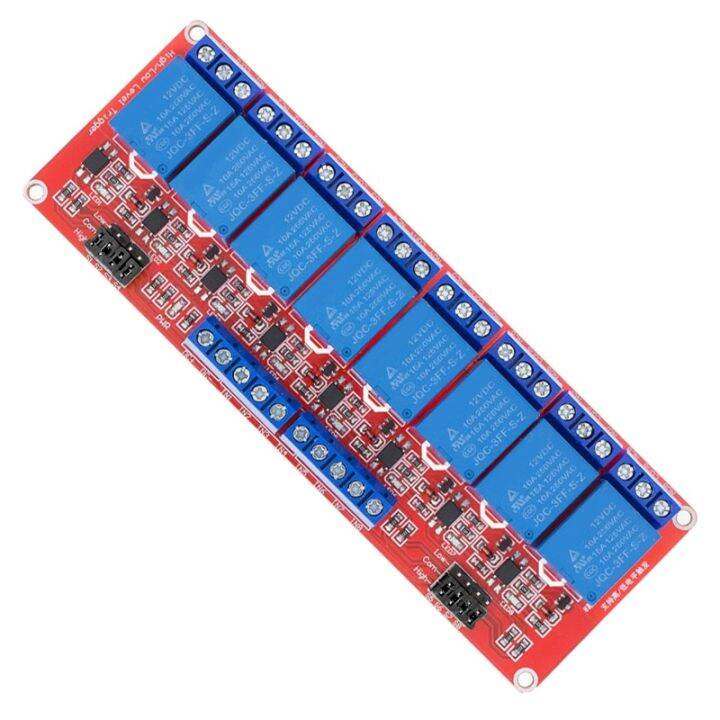2pcs Relay Module With Optocoupler High Low Level Trigger For Arduino